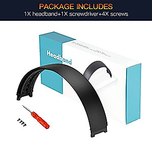 Studio 2 Headband OEM Quality B0501 Replacement Parts Accessories Compatible with Beats by Dre Studio 2 Wireless/Wired (Model B0500/B0501) Headphones (Matte Black)