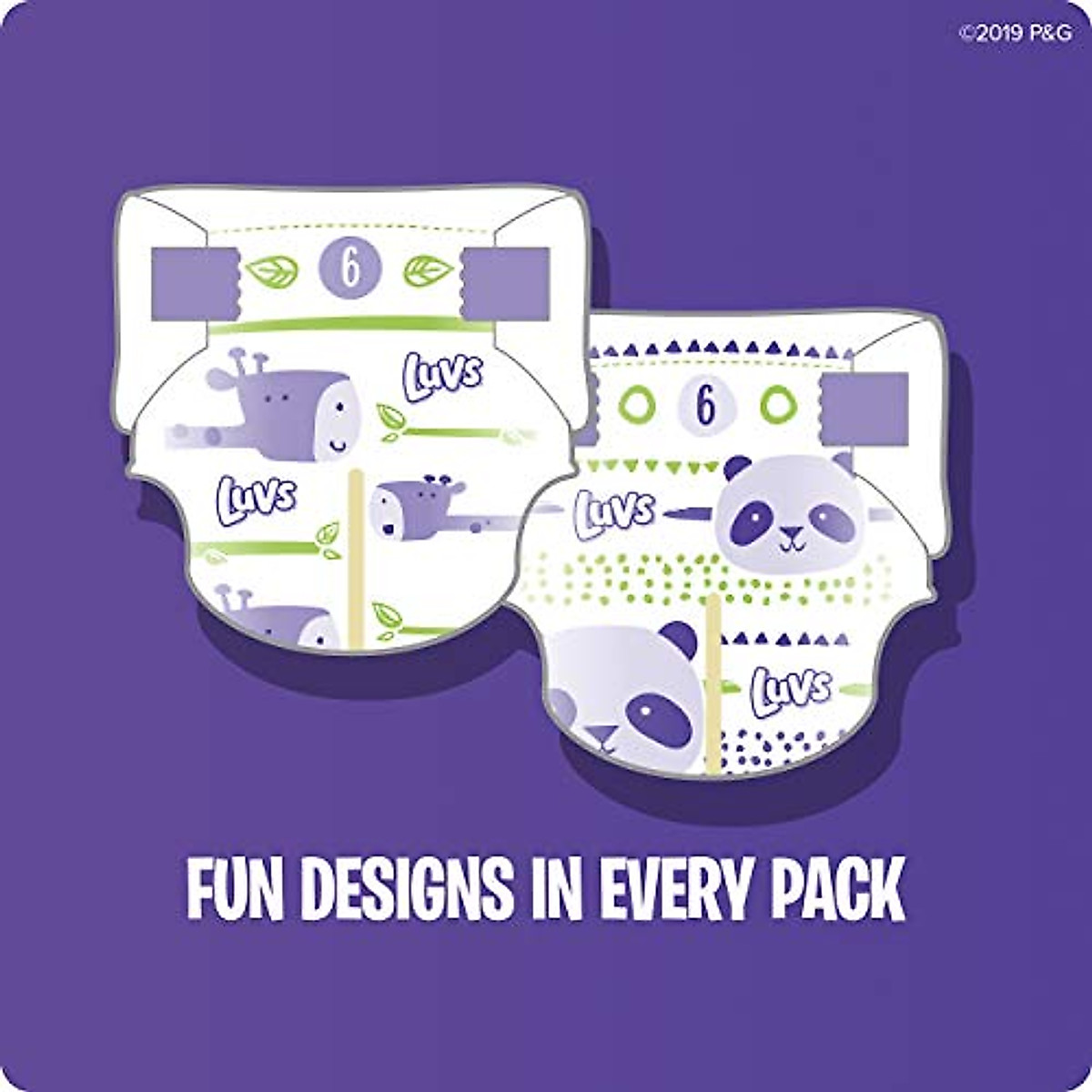 26ct of Luvs Triple Leak Guard, Size 3 (16lbs-28lbs)