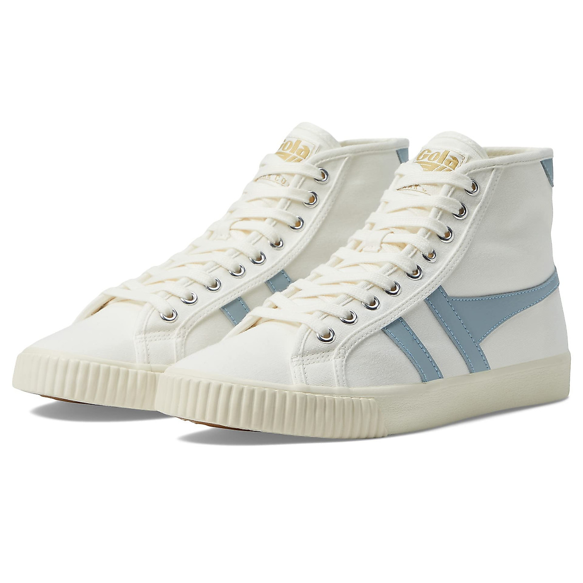 Gola Tennis Mark Cox High Off-White/Ice Blue 8 B (M)