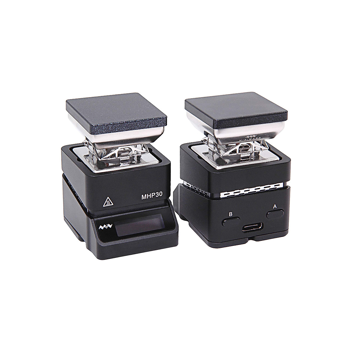 YKEY Original MINIWARE MHP30 Electric Hot Plate Preheater Soldering Preheating Station Welder Rework Heater Lab 60W 30X30mm (MHP30 + 65W Power Supply)