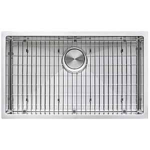 Ruvati 30-inch Undermount 16 Gauge Tight Radius Kitchen Sink Stainless Steel Single Bowl - RVH7300