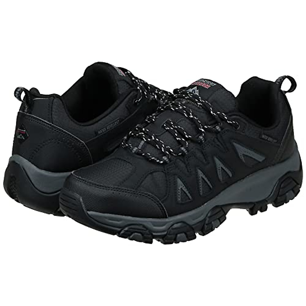 Skechers Mens Terrabite Black/Charcoal 12 EE - Wide