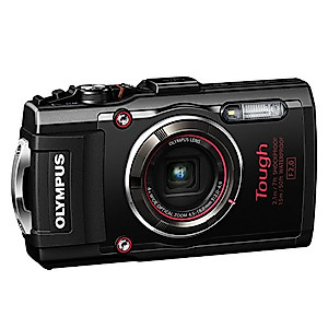 Olympus STYLUS Tough TG-4 16MP 1/2.3" BSI CMOS 4608 x 3456pixels Black - Cámara digital (Compact camera, 1/2.3", BSI CMOS, 4608 x 3456 pixels, 4608 x 3456, 3264 x 2448, 2048 x 1536, 640 x 480, 1:1, 3:2, 4:3, 16:9)