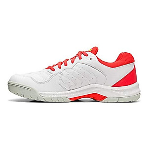 ASICS Gel-Dedicate 6 Women's Tennis Shoes, White/Laser Pink, 6 M US