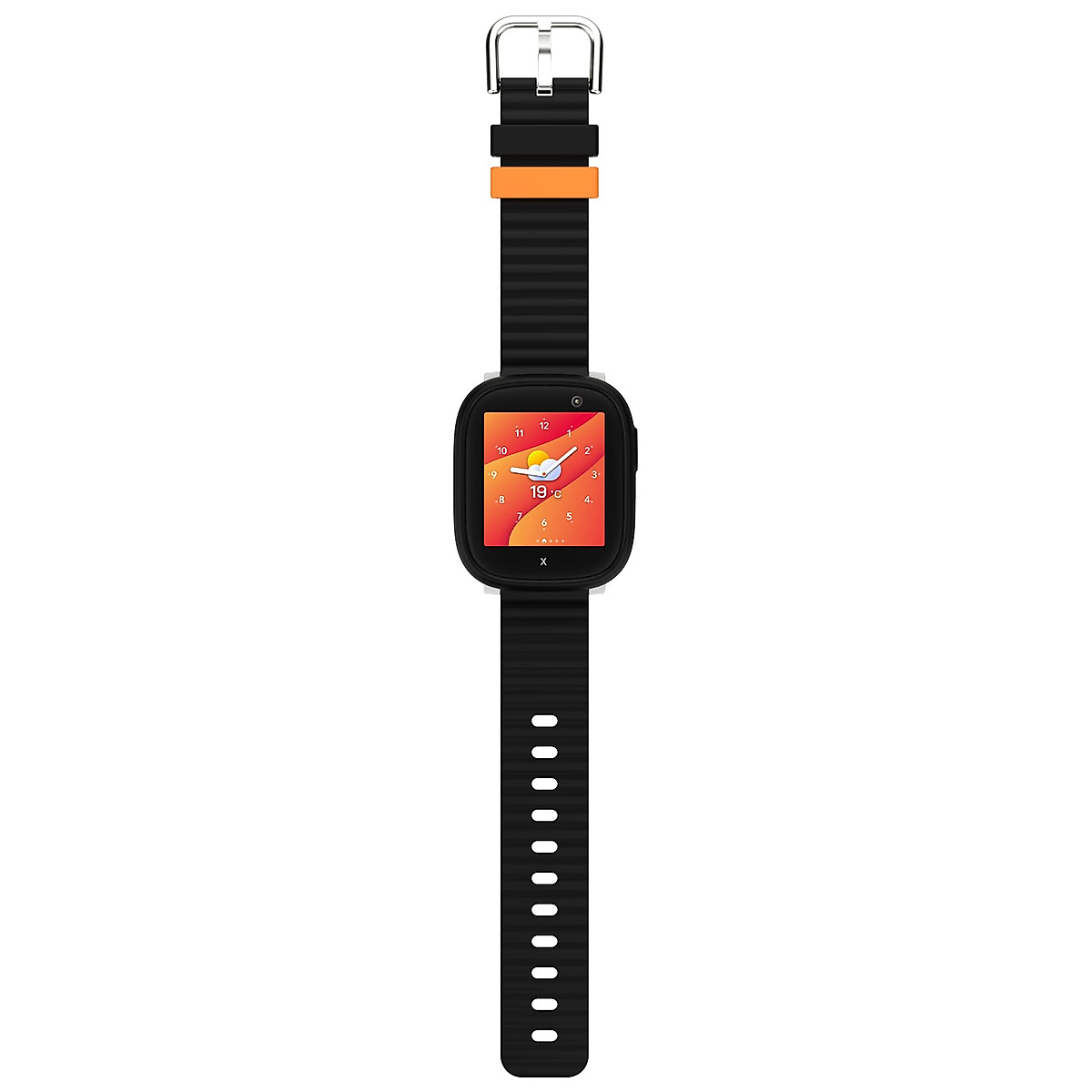 XPLORA X6 Play - Watch Phone for Children (4G) - Calls, Messages, Kids School Mode, SOS Function, GPS Location, Camera and Pedometer – (Subscription Required) (Black)