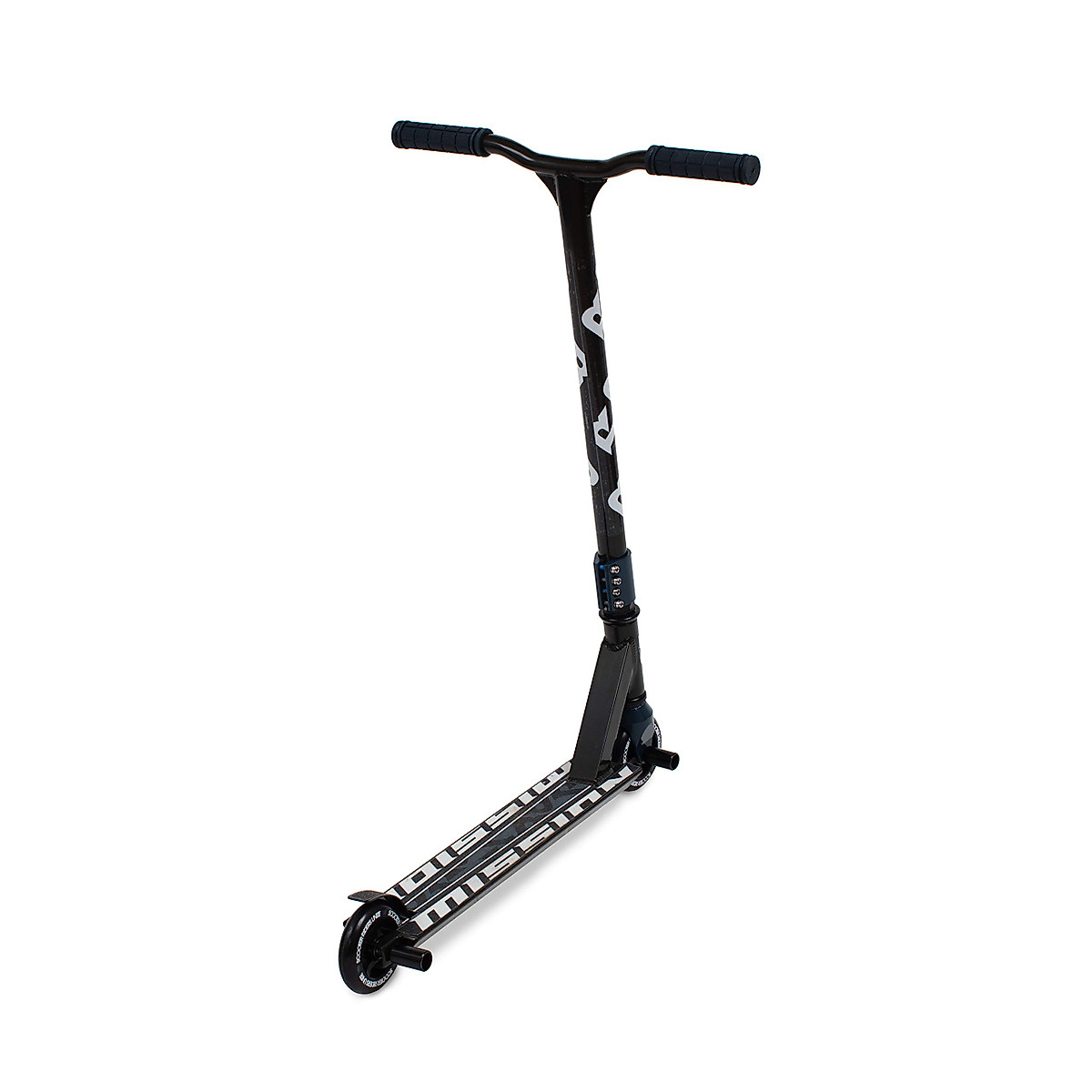 Riprail Mission Stunt Scooter for Skatepark. Pro Scooter for Kids 43" Inches and Up. Unisex Trick Scooter for All Skill Levels. Performance BMX Scooter for Beginner or Professional - Black/Blue