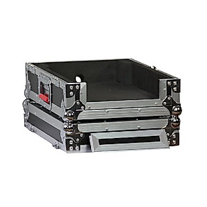 Gator Cases G-TOUR Series ATA Style Road Case for 10-Inch DJ Mixers with Spring Loaded Handles and Heavy Duty Twist Latches; (G-TOUR MIX 10)