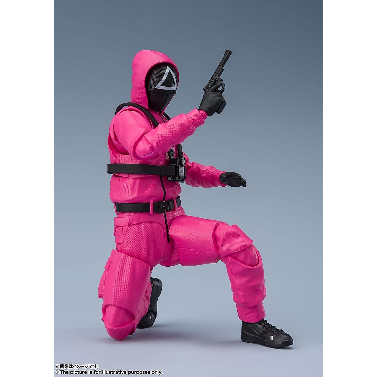TAMASHII NATIONS - Squid Game - Masked Soldier, Bandai Spirits S.H.Figuarts Action Figure