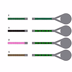 Pirastro Evah Pirazzi 4/4 Violin String Set - Medium Gauge - With Ball-End Gold-Plated E