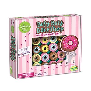 Peaceable Kingdom Busy Busy Bake Shop Cooperative Game for Kids - 2-5 Players Ages 4 and Older.