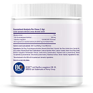 PAWLABS Gut-Max Probiotic Chews - Patented BC30™ Bacillus Coagulans - Natural, Vet Formulated Digestive & Immune Support - Relieves Diarrhea, Constipation, Bloating - Duck Flavor - 90 Soft Chews