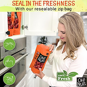 Dried Strawberries Fancy | 1 LB - Sweetened Dried Fruit | Dehydrated Fruit Bites | Packed in New York Zip-Seal Bag for Exceptional Freshness by Oh Nuts