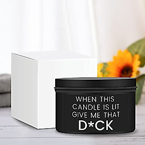 Gifts For Men Him Boyfriend Husband Couples Mens Gifts, Funny Romantic Naughty Anniversary Birthday Gifts Valentines Day I Love You Gag Christmas Gifts Stuffers For Stocking - Lavender Scented Candles