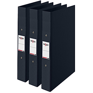 Rexel 2115563 A4 25 mm Ring Binder - Black