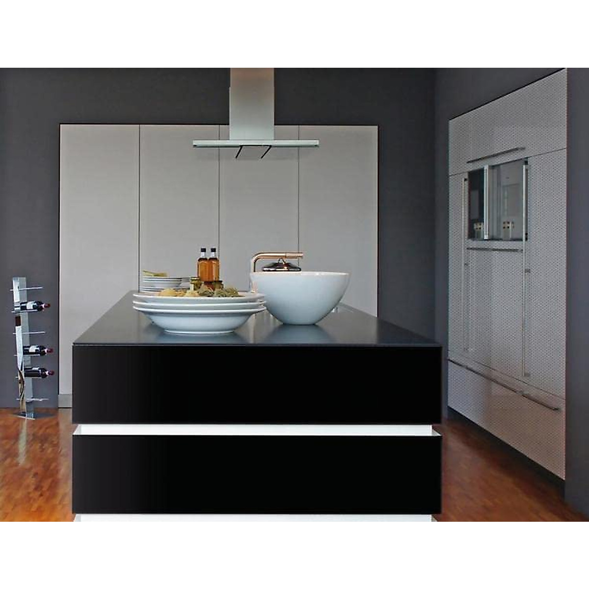 d-c-fix Decorative Self-Adhesive Film, Glossy White, 26" x 78" Roll, 2-Pack