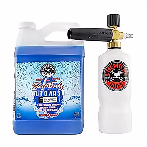 Chemical Guys EQP317 Torq Professional Foam Cannon and Glossworkz Auto Wash, 1 Gal, 128 fl. oz, 1 Pack