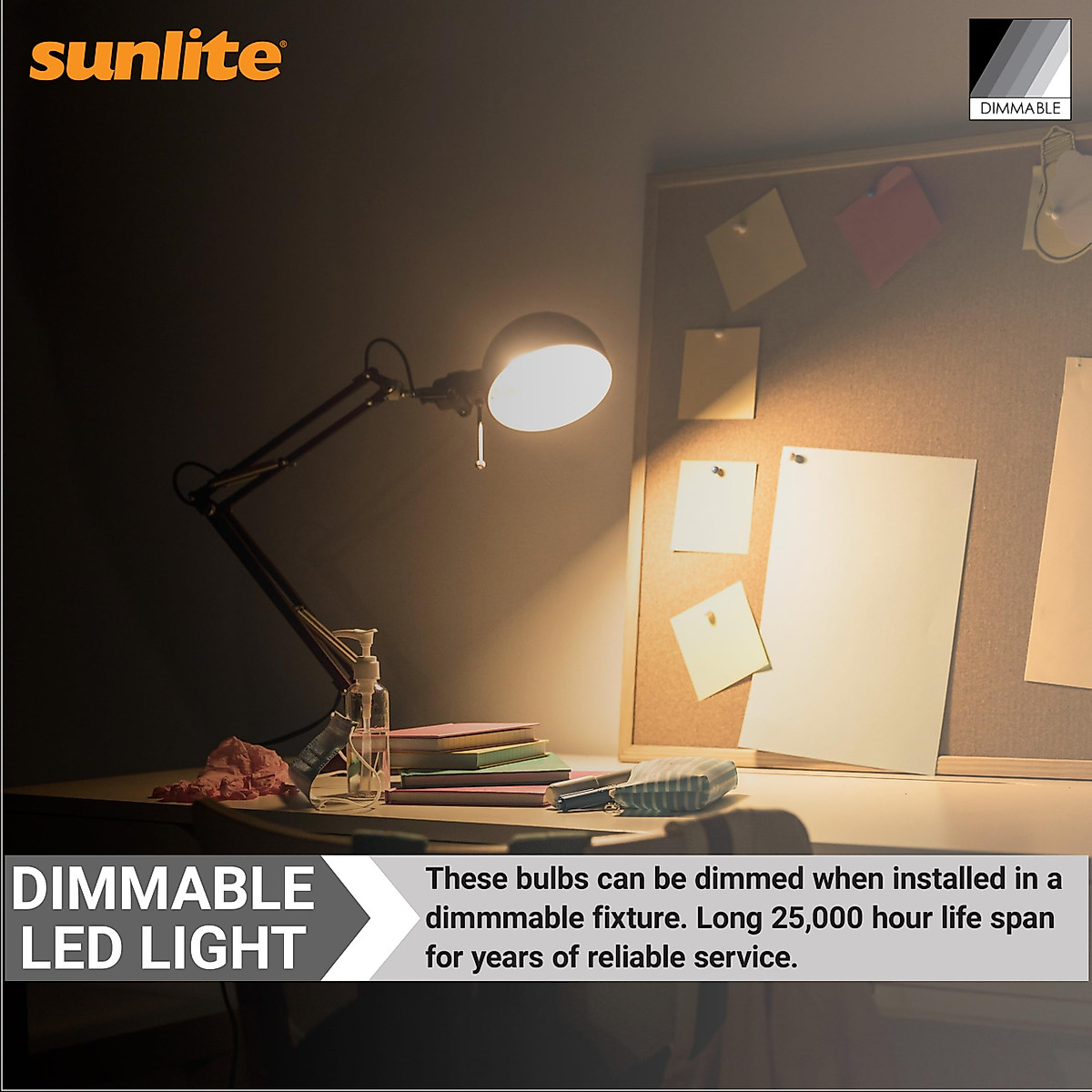 Sunlite 80431 LED R14 Mini Reflector Floodlight Light Bulb, 4 Watts (25W Equivalent), 250 Lumens, Medium (E26) Base, Dimmable, ETL Listed, 2700K Soft White, 1 Count