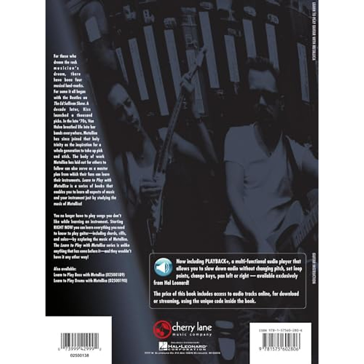 Learn to Play Guitar with Metallica Book/Online Audio