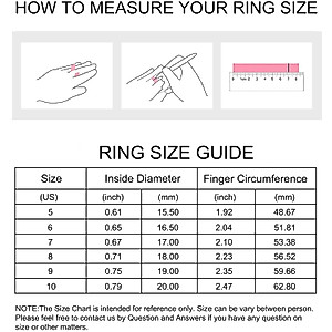 JINEAR 14k Gold Filled Chain Link Ring for Women Dainty Simple Stacking Band Rings Minimalist Jewelry Eternity Chain Ring Size 5 to 10