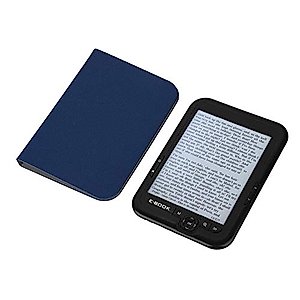Portable E Reader, Waterproof 6 inch Electronic E Book Reader with 800x600 High Resolution Display Support 29 Languages(Black1)