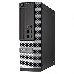 Dell OptiPlex 7020-SFF, Intel Core i5-4590 3.3GHZ, 8GB RAM, 1TB Hard Drive, DVDRW, Windows 10 Pro 64bit (Renewed)