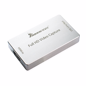 HornetTek HDMI Video Capture Device / Video Game Recorder USB 3.0 1080P 60 FPS Video & Audio Grabber -Zoom Compatible- for VLC, Use Only v2.2.6 or Older Versions