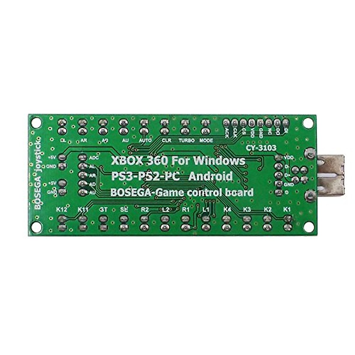 SJ@JX Arcade USB Encoder PC PS3 Android PS3 Encoder Power 5V Zero Delay Arcade Joystick Android Encoder