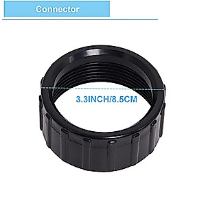 2" Union Replacement kit for Compatible with Hayward Heater Tristar Pump Series Sp3200ee Sp3200x Sp3600 Sp4000 Sp4000x Pool Spa Sanitizer Automation Control Systems Connectors Nuts