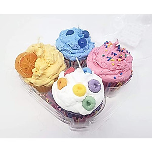 Bakery Box of Four Cupcake Candles