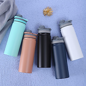 KEAECIZ Personalized Water Bottle Engraved Your Name, Custom 18oz Stainless Steel Sports Bottle with Spout Lid, Perfect for the gym and office/Outdoors Insulated Water Bottle