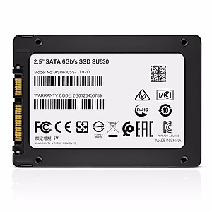 ADATA Ultimate SU630 1.92TB 3D NAND SATA III 2.5" Internal SSD