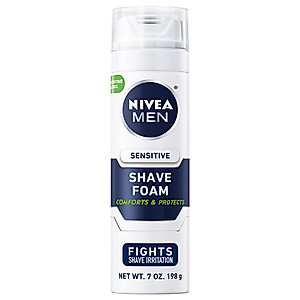 Nivea for Men Sensitive Shave Foam, 7 Ounce