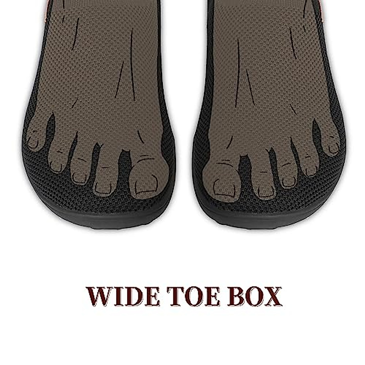 Mashand Womens Slip on Walking Shoes Wide Toe Box Comfortable Sneakers Minimalist Shoes