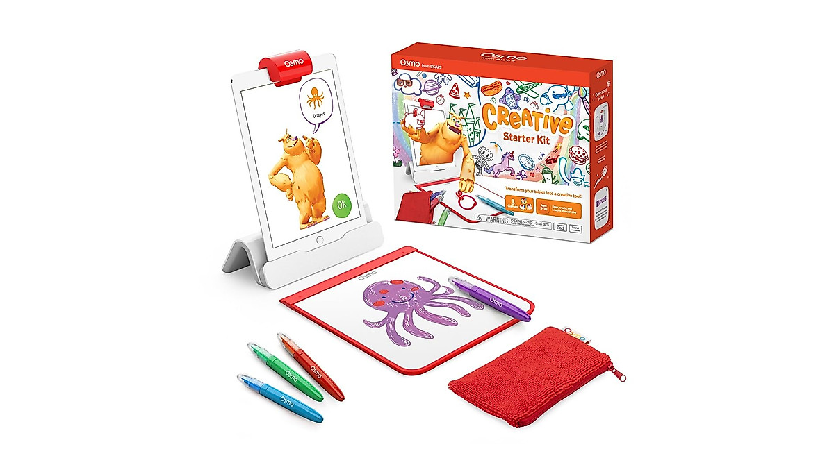 Osmo Creative Starter Kit for iPad - 3 Fun Learning Games
