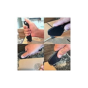 Cardinal Switch Cutter Handle and Switch Dual Wall (HD) Blade Cartridge - Replaceable Blade Cartridge Safety Box Cutter - Cut Cardboard Zip Ties Film Plastic Bands + More (RED) (1)