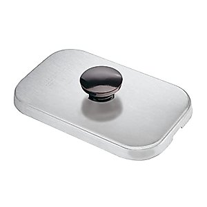 Server Products Lift Off Lid for Countertop Condiment Dispenser Jars, Stainless Steel, Model 82559, Compatible With Server’s Deep or Shallow Fountain Jars