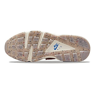 Nike Men's Air Huarache Premium Running Shoes, Enigma Stone/Dusty Sage/Black/Racer Blue, 9.5