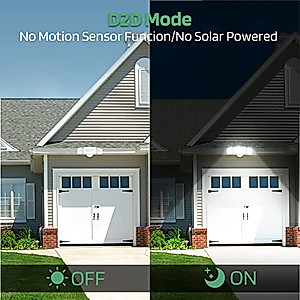 GLORIOUS-LITE 35W LED Dusk to Dawn Security Lights, 3500LM Exterior Flood Lights, IP65 Waterproof Outdoor 3 Adjustable Heads Photocell Lights Fixture, 5500K Daylight White Floodlights for Patio, Yard