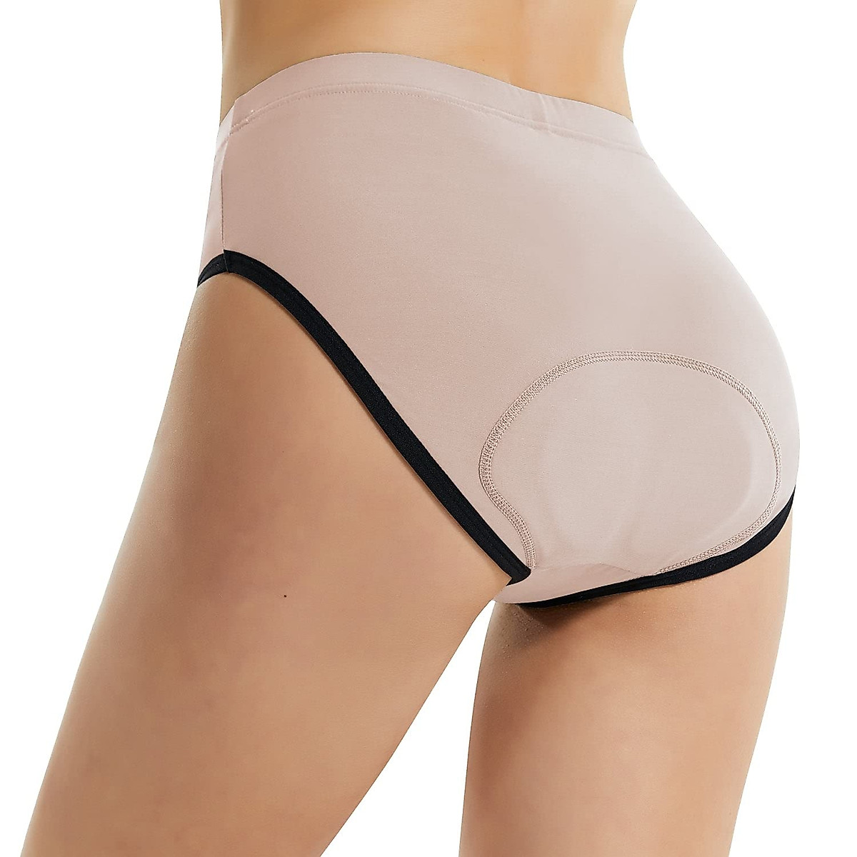 BALEAF Women's Cycling Underwear Padded Bike Shorts Padding Spin Biker Briefs Biking Gear Pink Size M