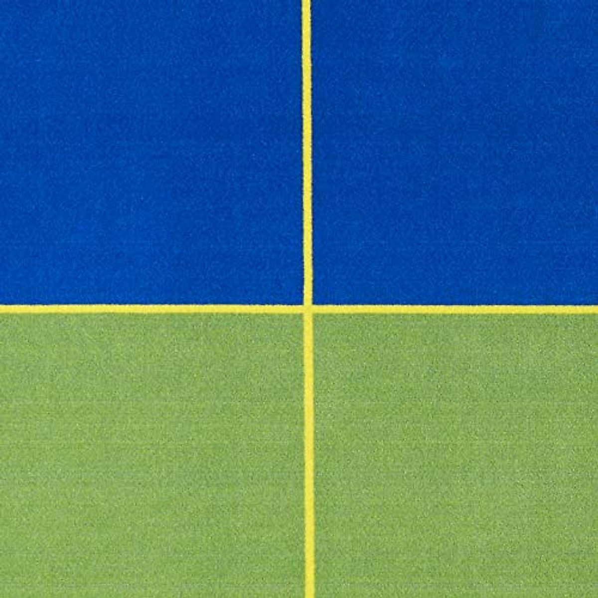 KidCarpet.com ABC Rainbow Seating Classroom Rug with 24 Seats, 7'6" x 12' Rectangle