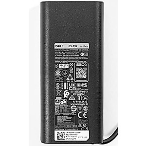 Dell 65W USB-C Laptop Charger for XPS and Latitude 5000 - Power Cord Included