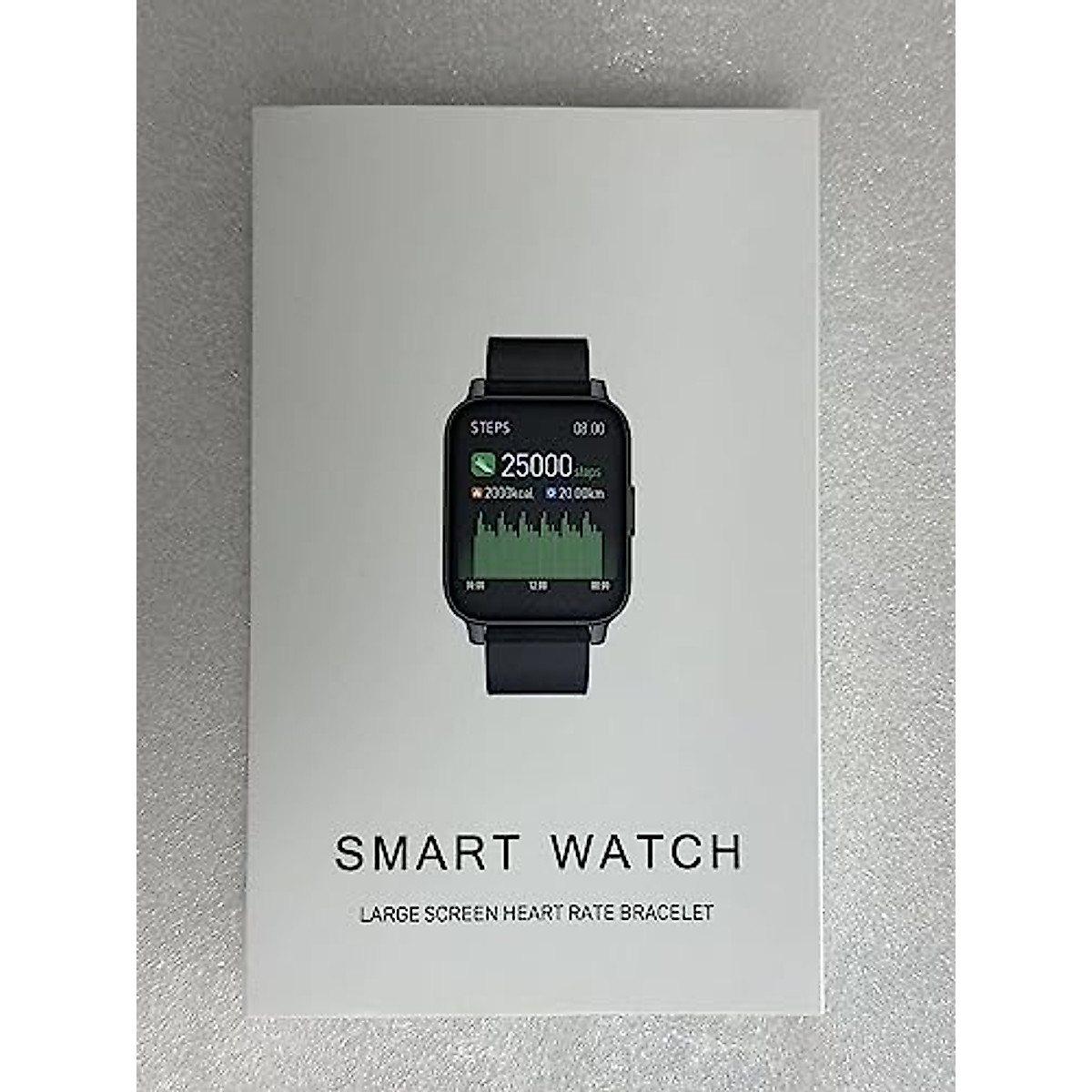 Smart Watch for Men Women 2022, 1.69" inch Fitness Tracker Watch Sport Smartwatch with Heart Rate and Sleep Monitor, IP68 Waterproof Calorie/Step Counter Activity Tracker/Smart Tracker for Android iOS