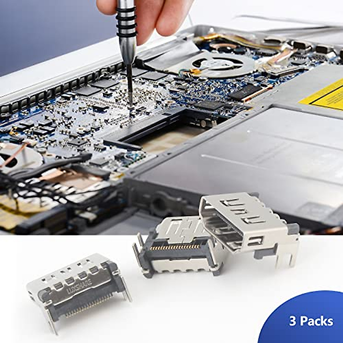 3PCS HDMI Port Socket Connector for Sony Playstation 5 PS5 Socket Jack ...