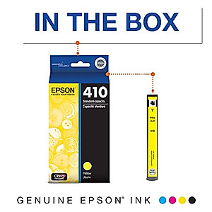 Epson T410 Claria Premium -Ink Standard Capacity Cyan -Cartridge & T410 Claria Premium -Ink Standard Capacity Yellow -Cartridge & T410 Claria Premium -Ink Standard Capacity Magenta -Cartridge