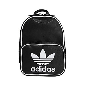 adidas Originals Women's Santiago Mini Backpack, Black/White, One Size