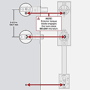 Kwikset Vancouver Front Door Lock Handle and Deadbolt Set, Entry Handleset Exterior with Interior Reversible Lever, Satin Nickel, Pick Resistant SmartKey Rekey Deadbolt Security