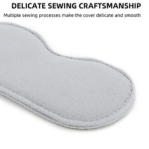 TECKEEN Soft Fleece+Sponge Lens Protective Cover Lens Pad for PICO 4 Intelligent VR