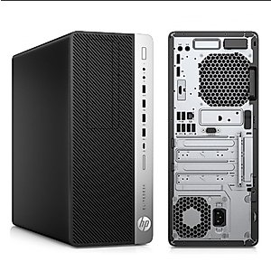 HP EliteDesk 800 G4 Tower 8GB 500GB Intel Core i5-8500 X6 3GHz Win10, Black (Renewed)