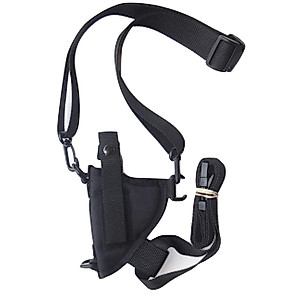 Bandolier Shoulder Holster 2"-2 1/2" Small Revolver 38, 357, 22 - J Frame Black