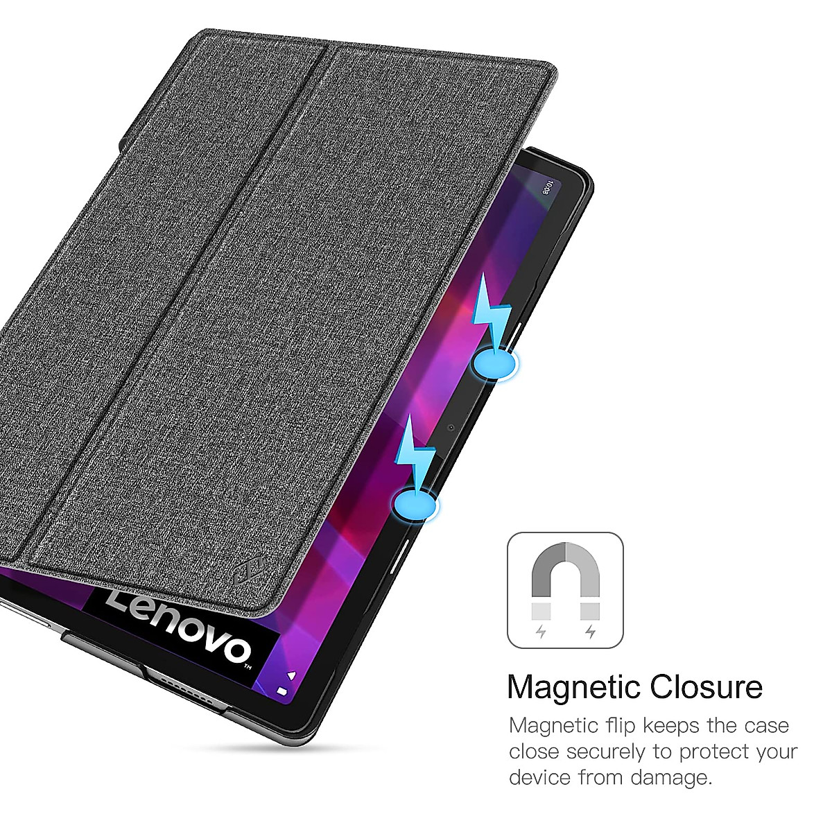 Fintie Case for Lenovo Yoga Tab 11 11" 2021 (YT-J706F), Premium Vegan Leather Slim Fit Case Folio Smart Stand Protective Cover with Auto Sleep/Wake Feature